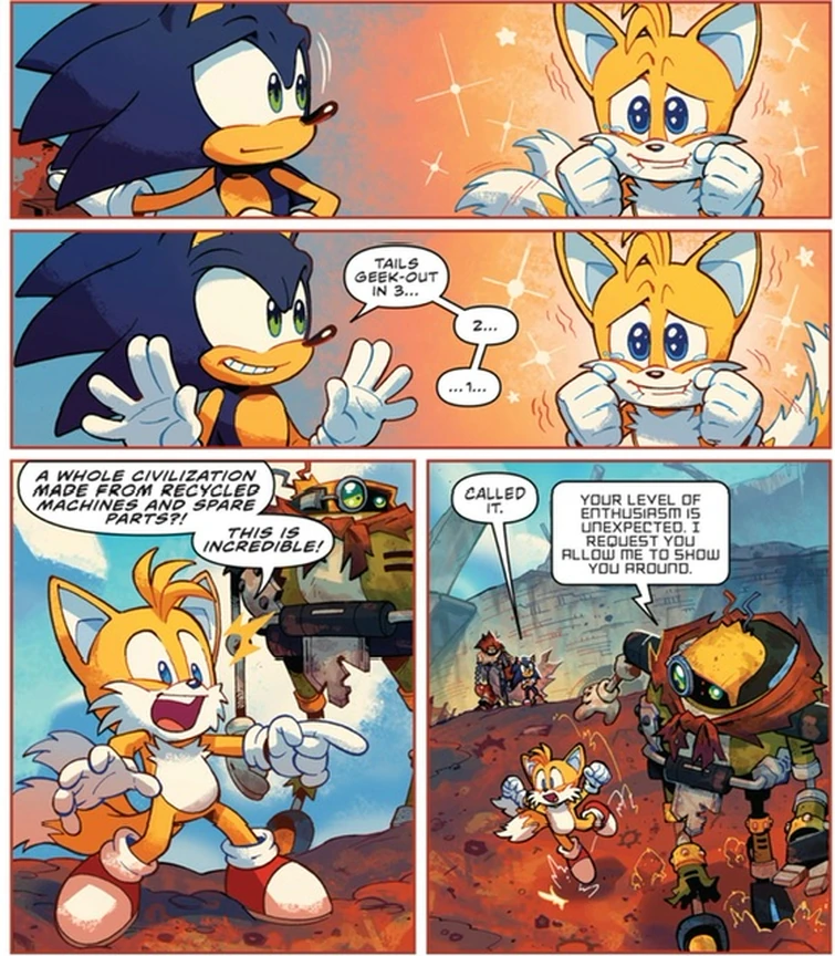 Sonic the Hedgehog: Scrapnik Island Issue 1 | Fandom