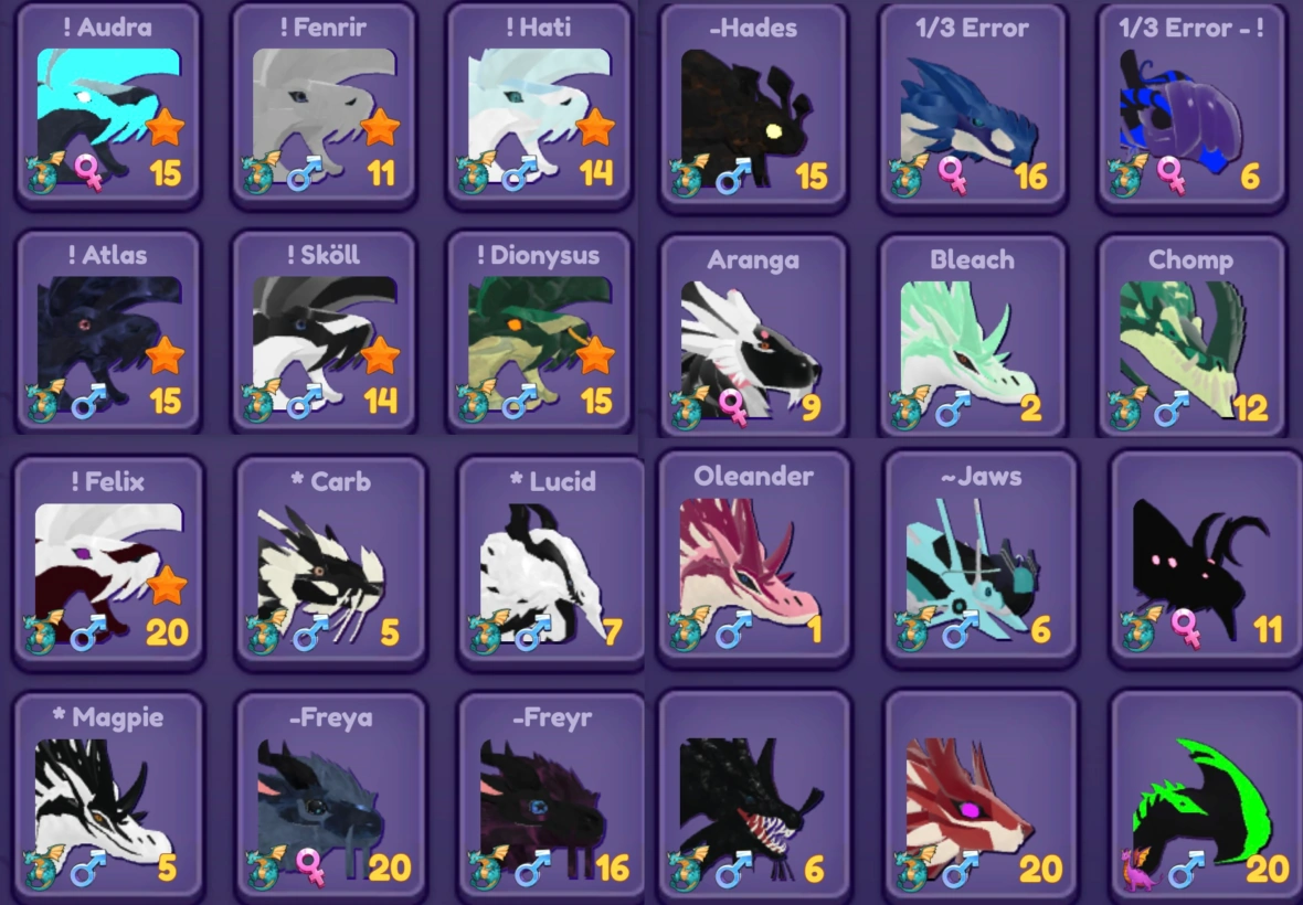 if that was possible, which one of my dragons would be coming home w ...