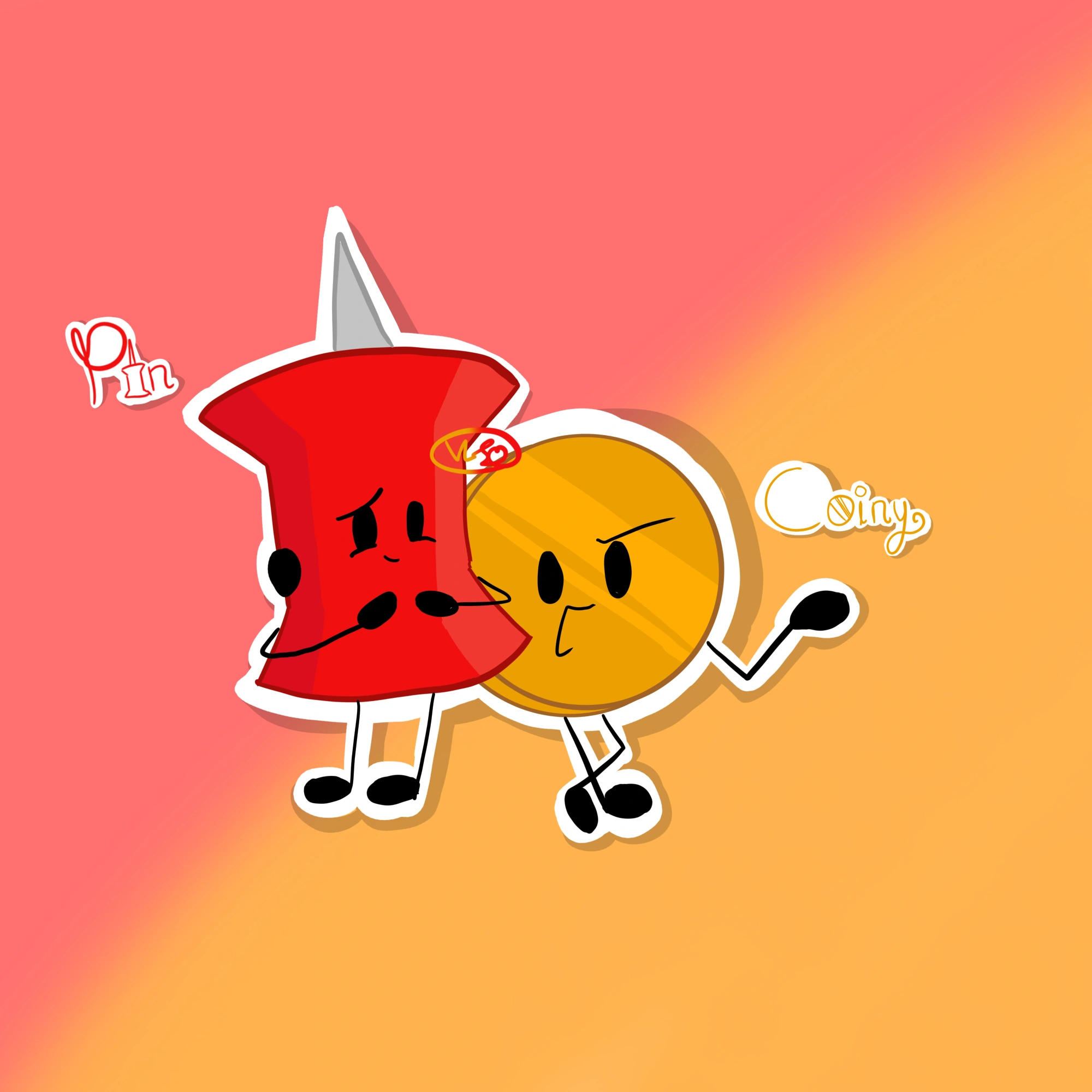BFDI Doodles pt 4: Pin and Coiny | Fandom