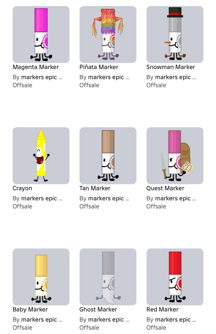 Every Badge I collected in Find The Markers | Fandom