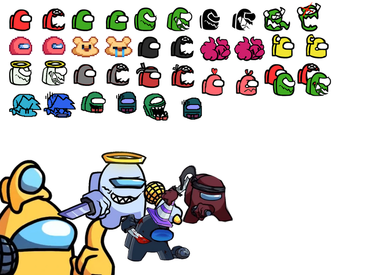 Vs imposter icons + fanmade V4 icons | Fandom