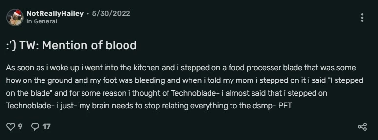 Anyone remember this post? 💀 | Fandom