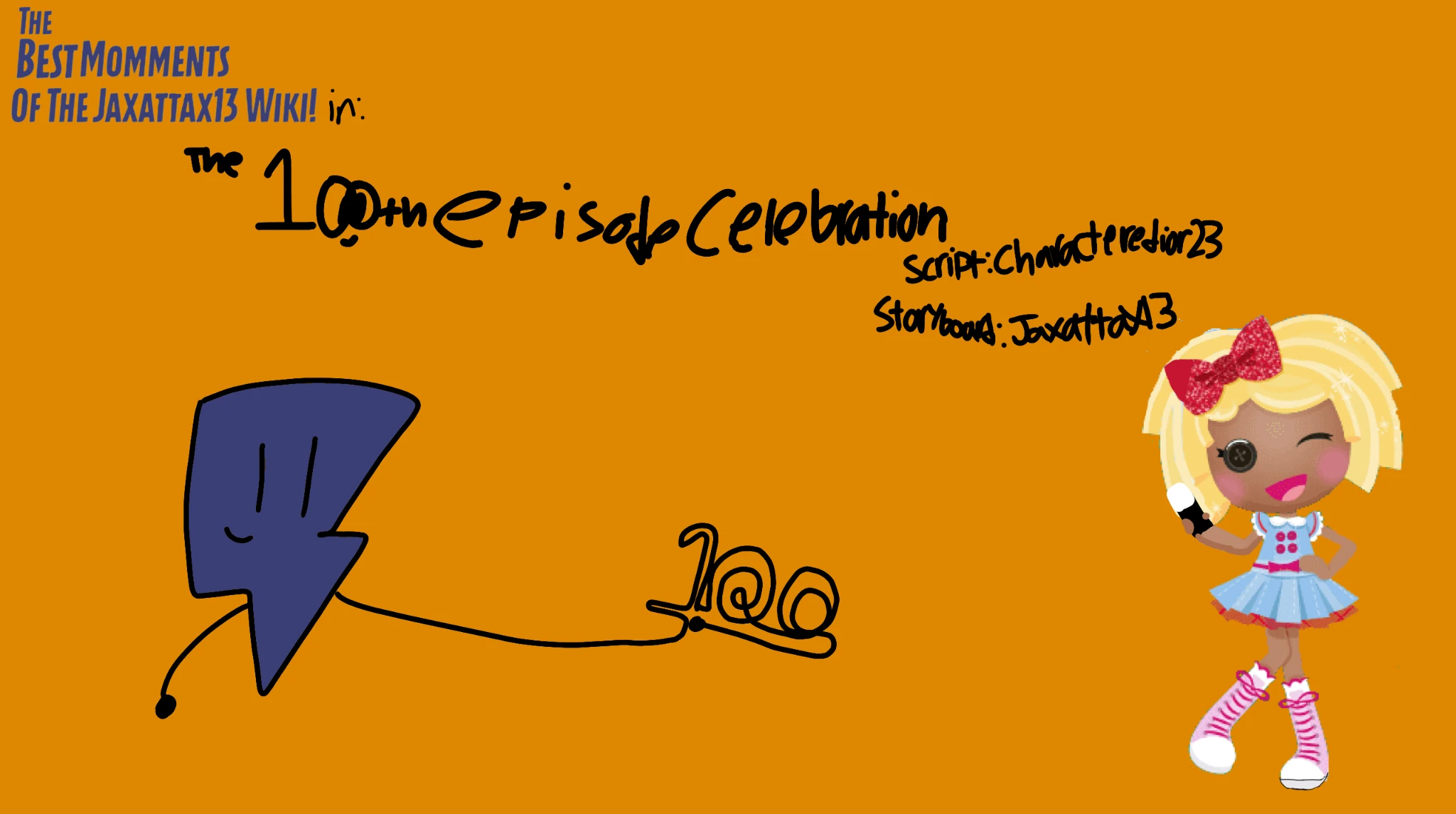 Heres the Title card for the 100th Episode Celebration! | Fandom