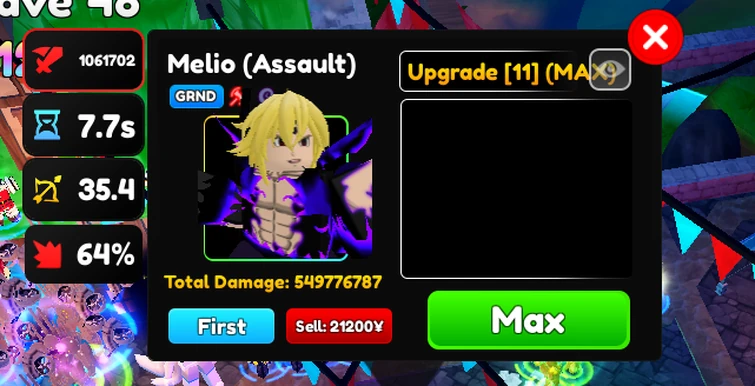 unique meliodas has better dps than unique dio oh | Fandom
