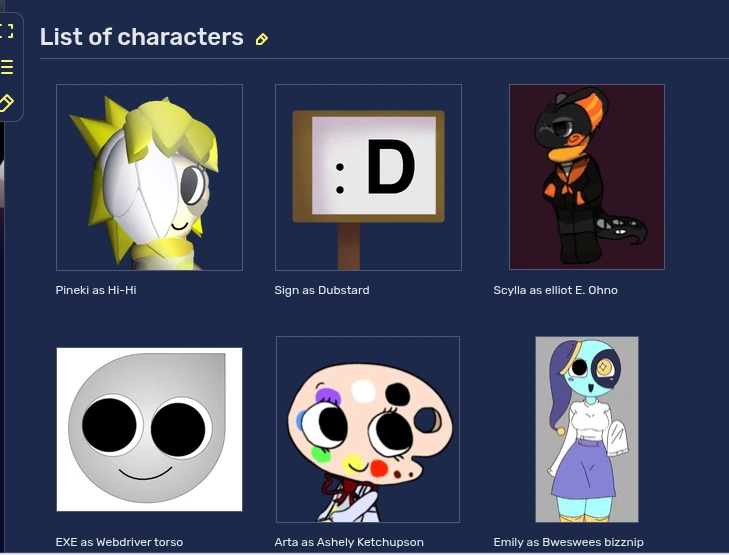 I don't think I remember me or rubber asking for Emily to get added to ...