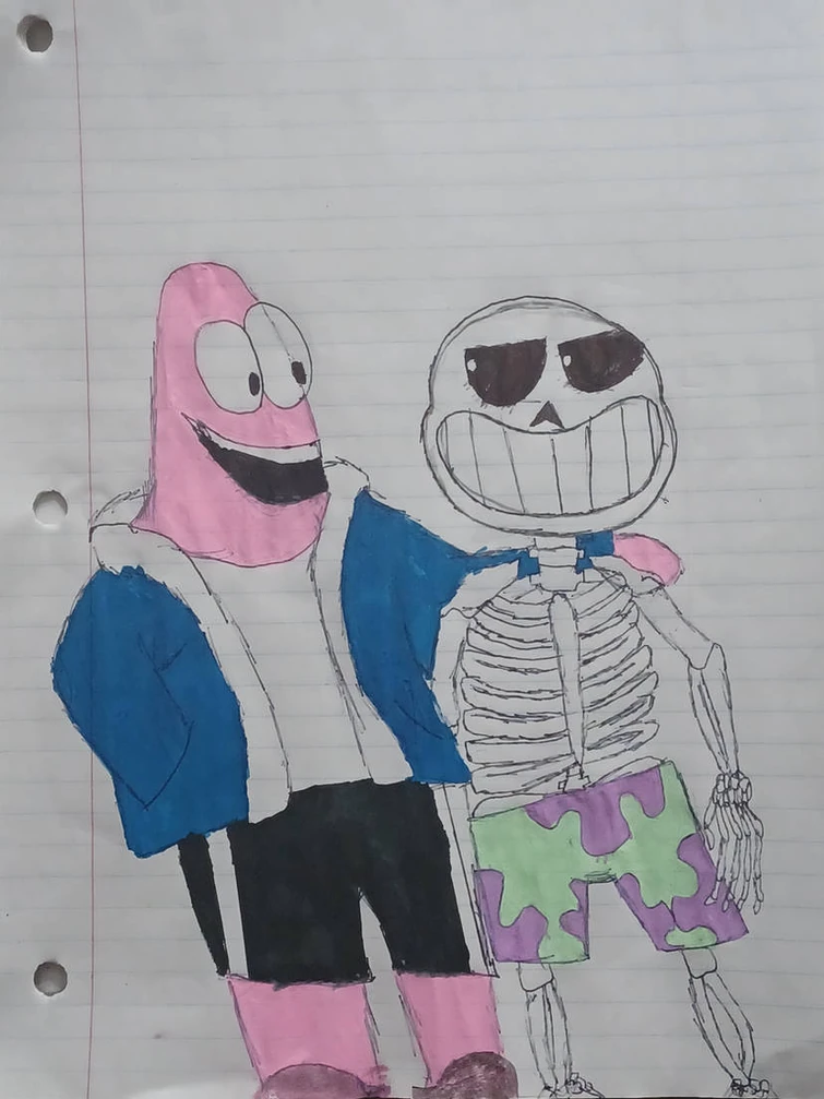 Patrick and Sans: Outfit swapped. | Fandom