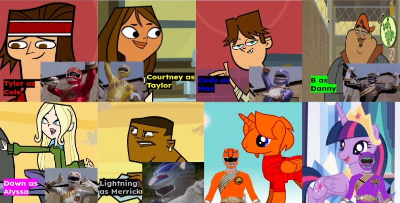 Total Drama Wild Force (Power Rangers X Total Drama) | Fandom