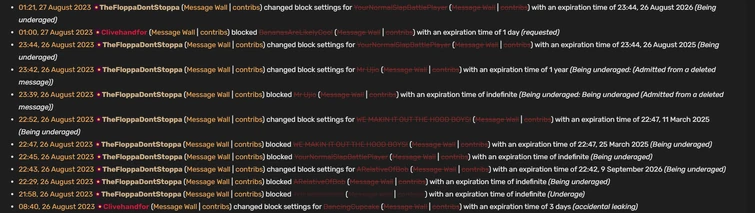 damn people are cracking down on underage users | Fandom