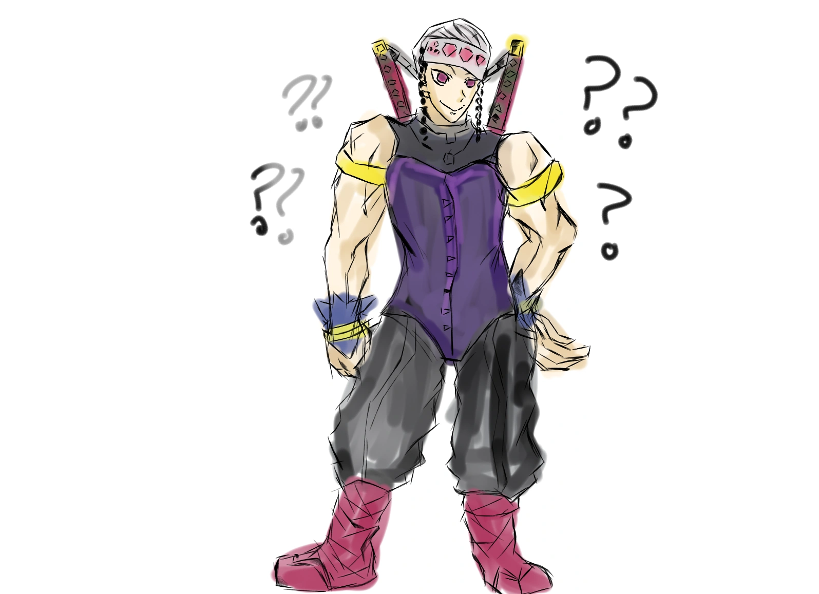 Tengen in a corset | Fandom