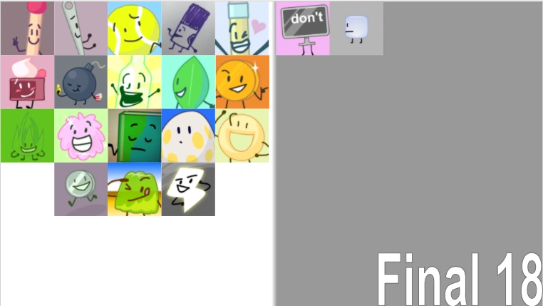 BFDI Voting 3 | Fandom