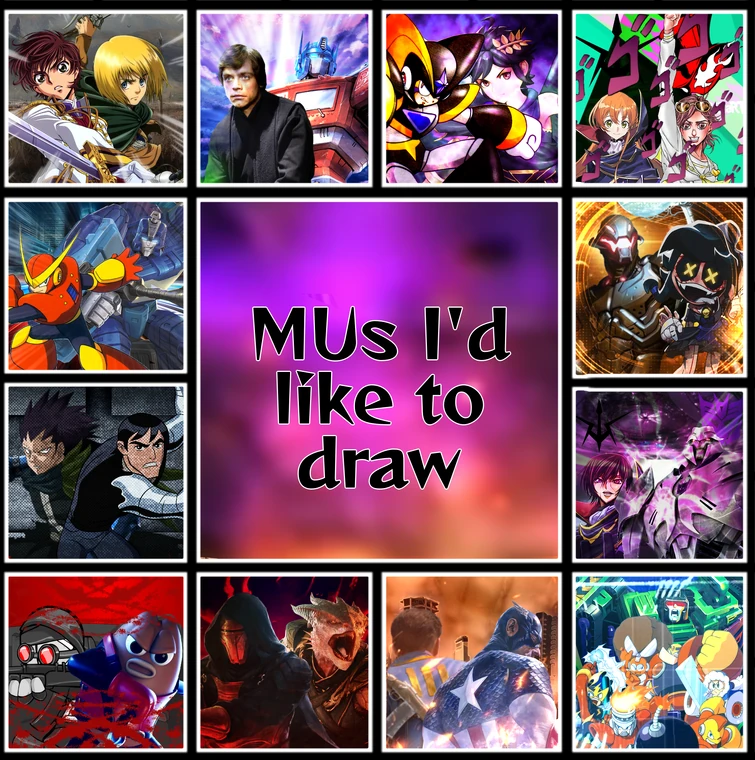 Some MUs I'd like to draw | Fandom