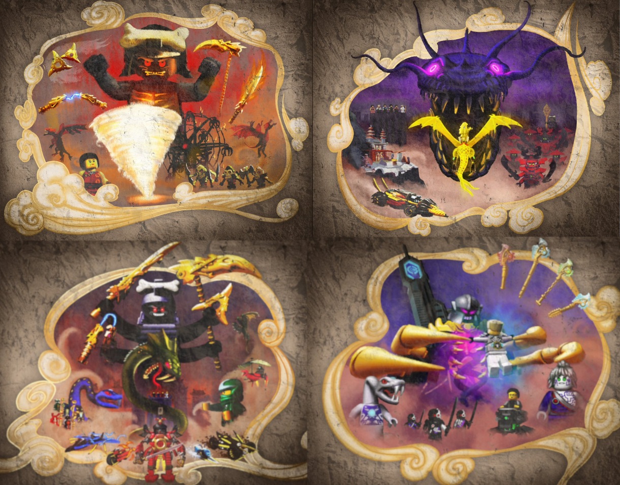 The Ninjago Monastery Wall of Memories | Fandom