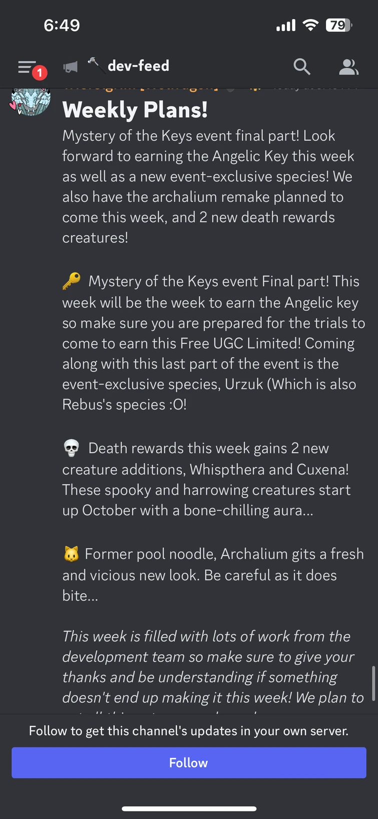 Weekly plans | Fandom