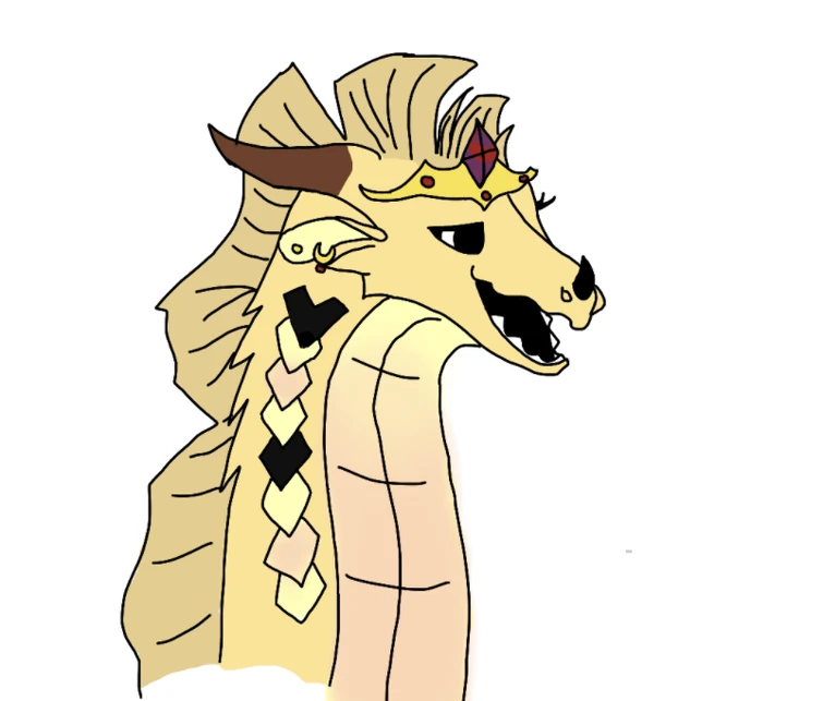 This is me trying to draw a sandwing queen | Fandom