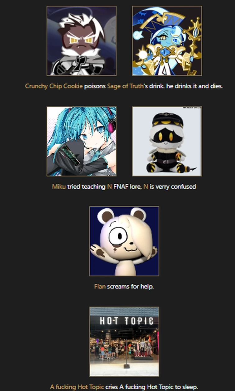 Multi-Fandom Hunger games-Night 1 | Fandom
