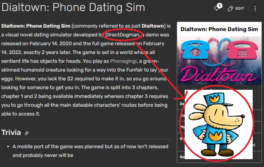 DOG MAN IN DIALTOWN?!? | Fandom