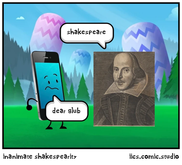 imagine if animationepic gave shakespeare a cameo appearance on april ...