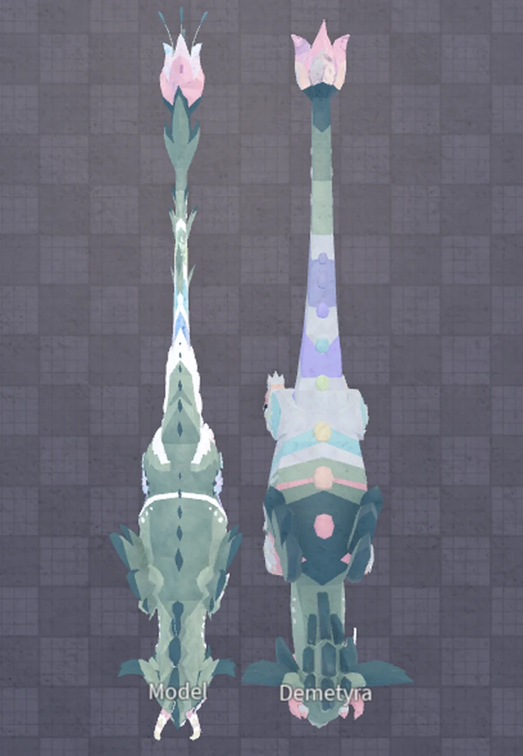 Demetyra Redesign Sizing And Unofficial Stats! | Fandom