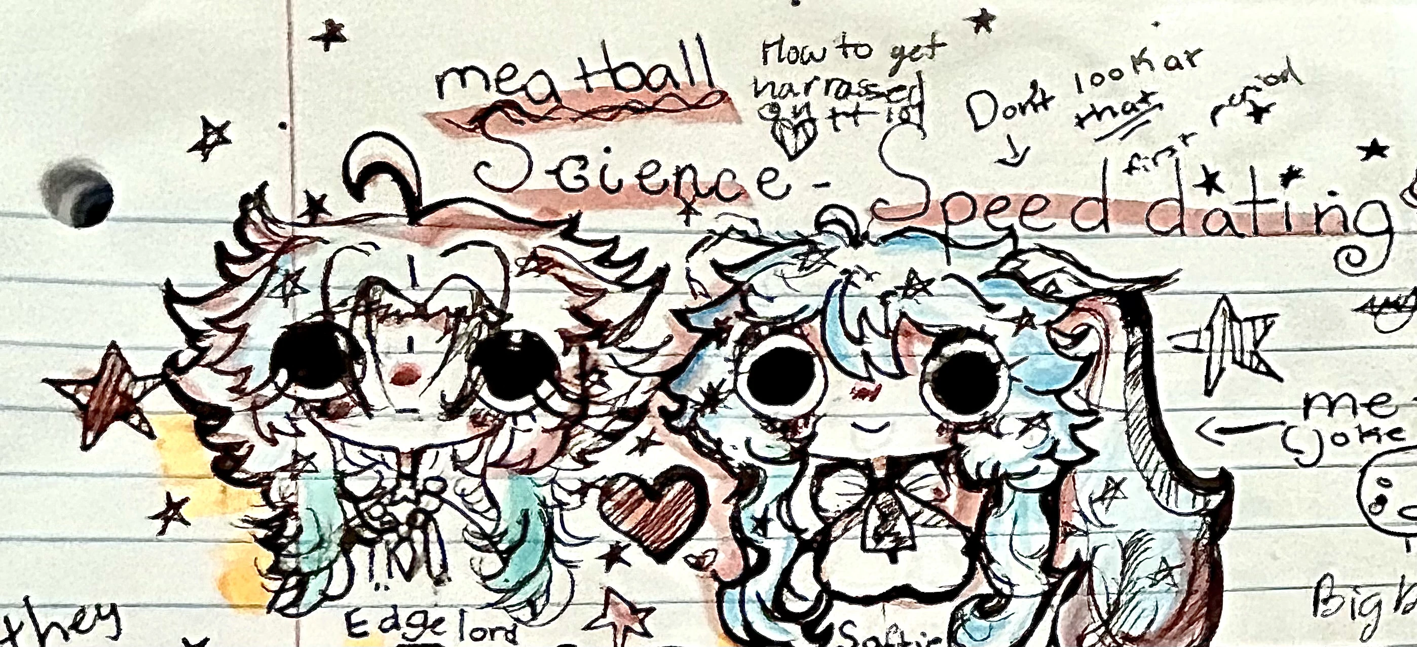 Doodles I made in class instead of doing work💔 | Fandom