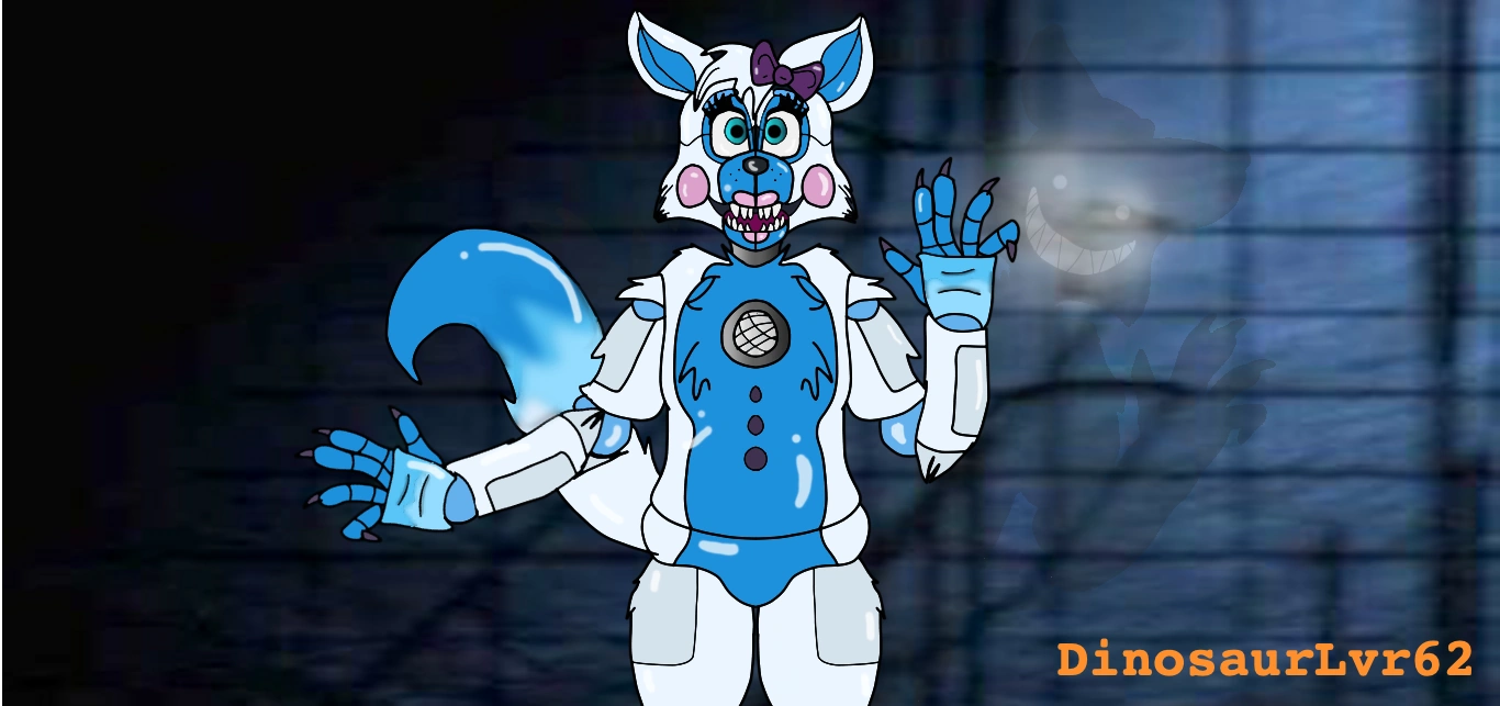 Funtime Flurry the Wolf! She won in the poll! I hope you like it. What ...