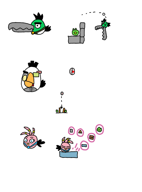 ¿Como seria Matilda, Hal y Stella en Angry Birds Space? | Fandom