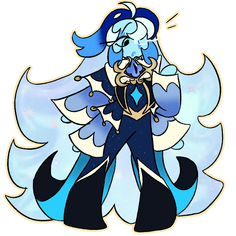 Aight redesign for my 'awakened' SMC (oh and also Jeffrey).. yeah AU ...