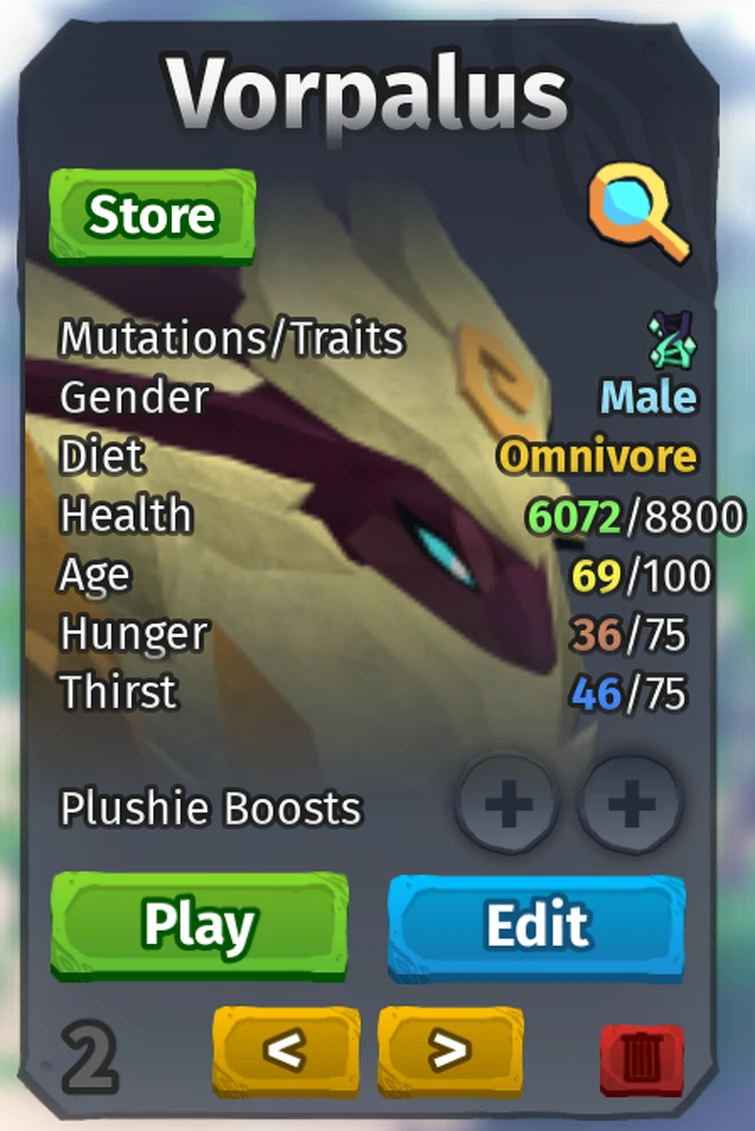 Ermm- looking to sell this Diamond Banishii and Glowtail Vorpalus :3 ...