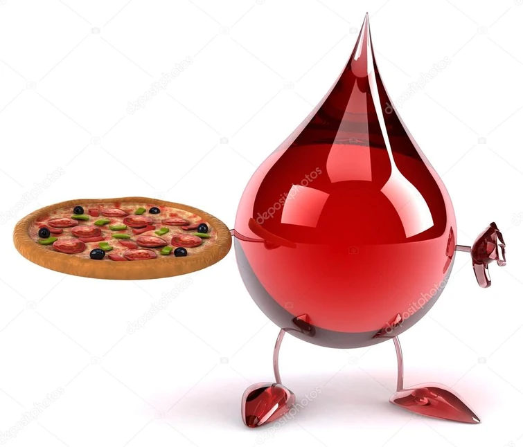 me when im blood holding a pizza | Fandom