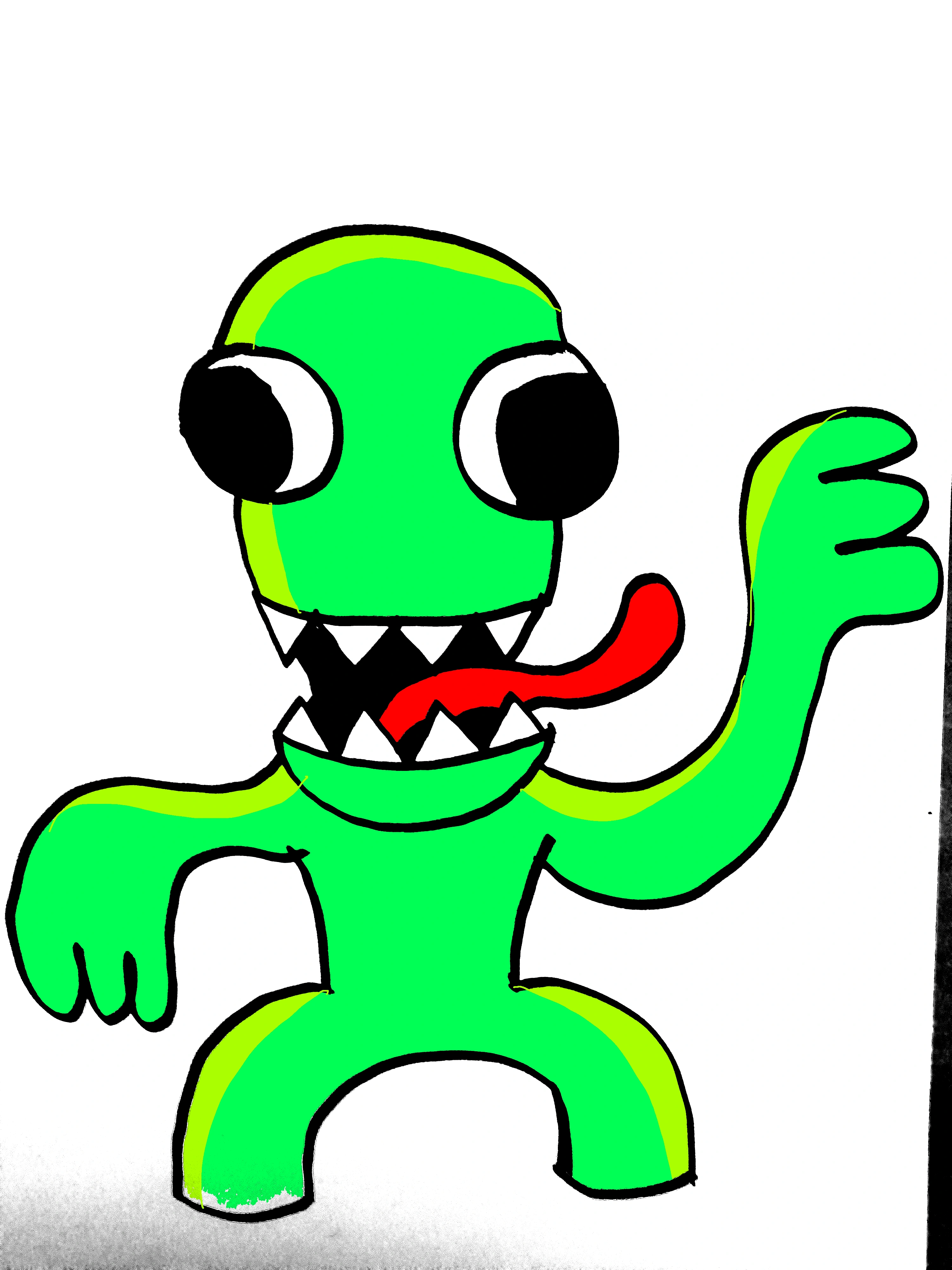 My 2nd drawing of Green | Fandom