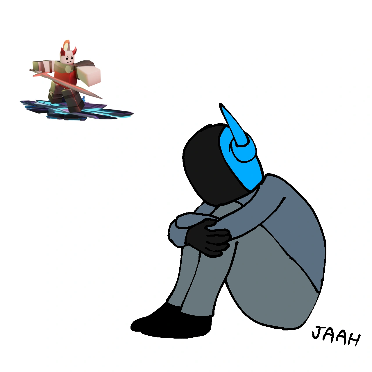 hyperlaser mains when i point the level 2 sword in their general ...