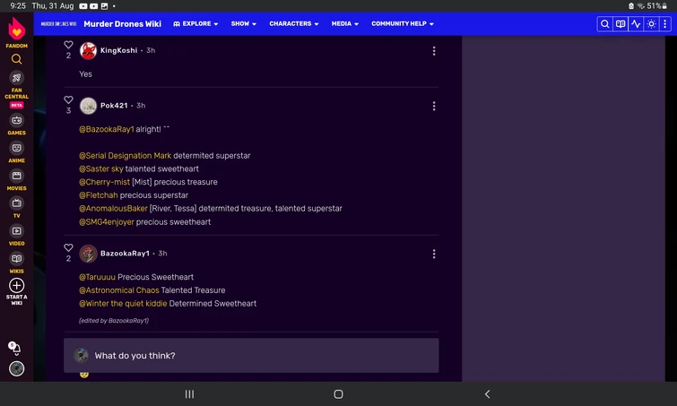 WHY IS SHE SO NICE IM CRYING RN | Fandom