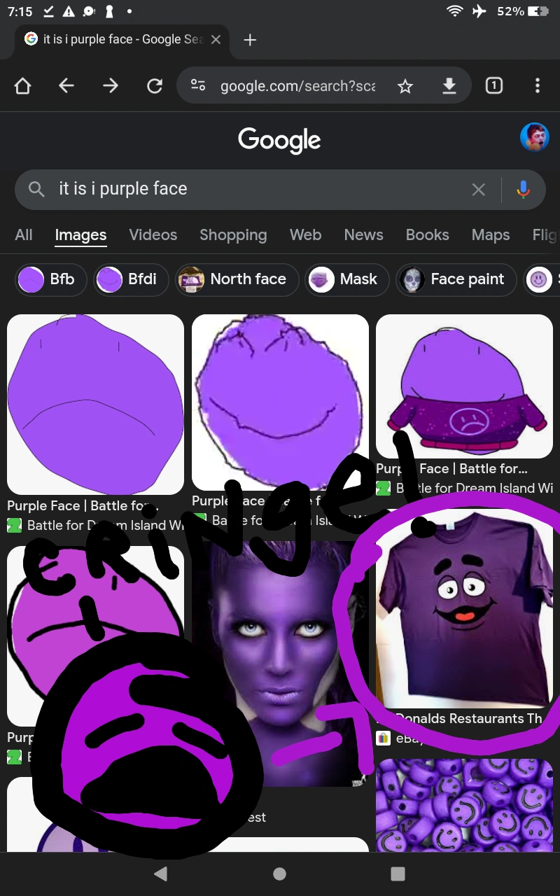 Why is Grimace from the Grimace Shake promotion from McDonald's here ...