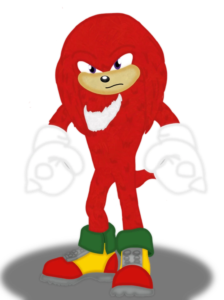 My Knuckles the Echidna character render | Fandom