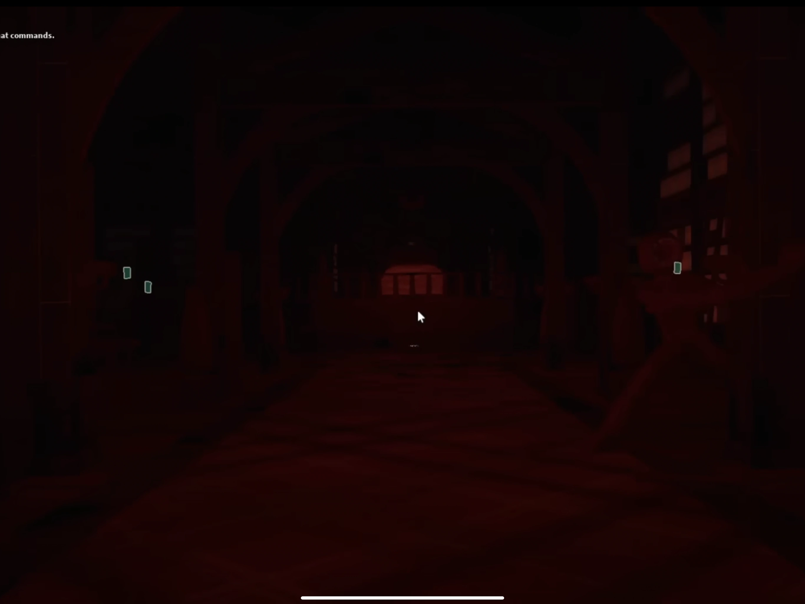 When red room jack spawns in door 50, the library AND figure turn ...