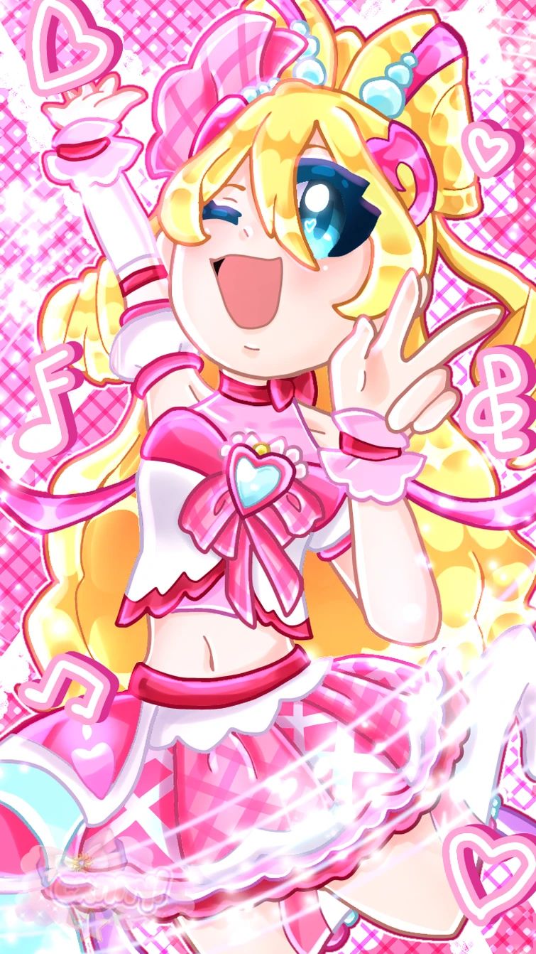 cure idol fanart 🩷🩵🤍🎶🎼🎵🎤 | Fandom