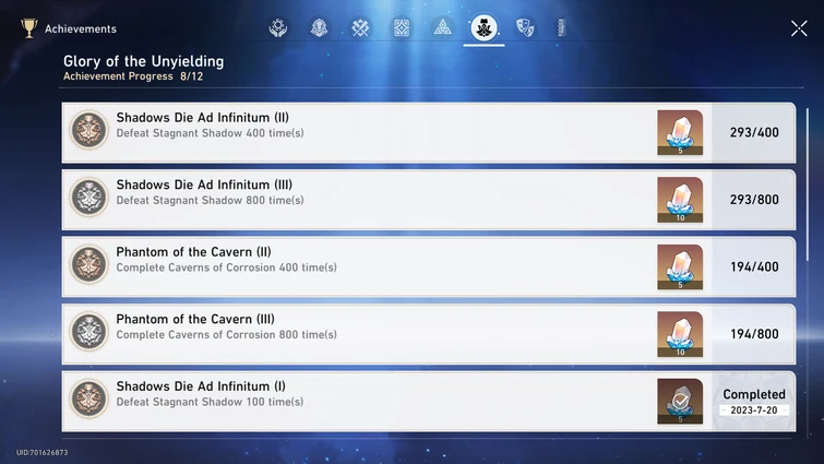 The Stagnant Shadow achievements are ridiculous | Fandom