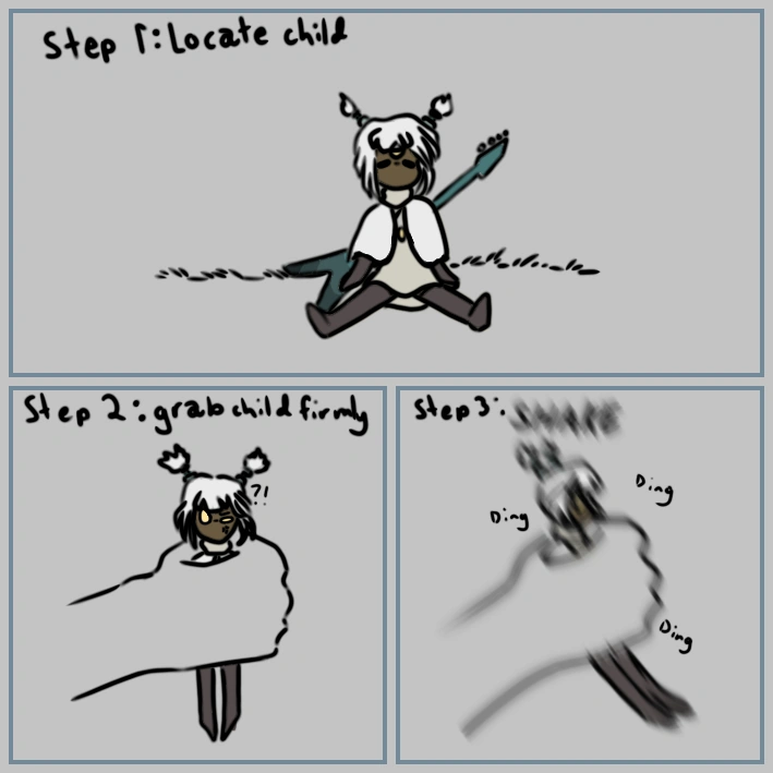 Shake Child vigorously. | Fandom