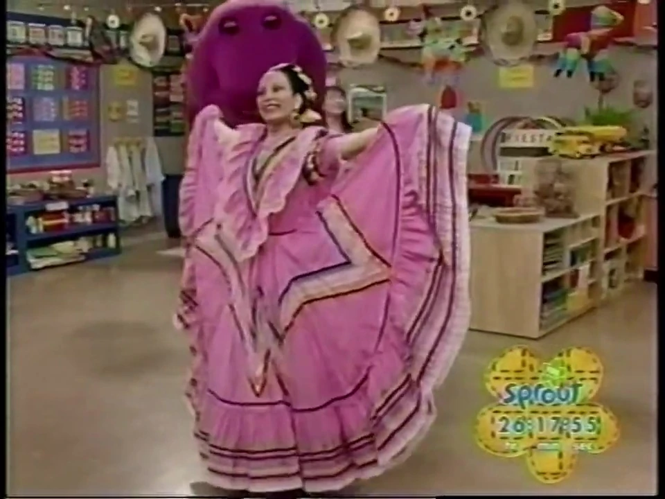 I miss Rebecca Garcia... (Mexican Folk Dancer appeared in Barney Season ...