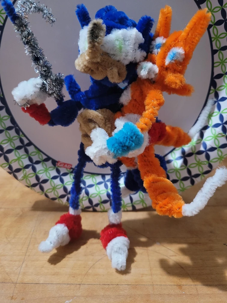 Pipe cleaner Tails new look! And Extra! | Fandom