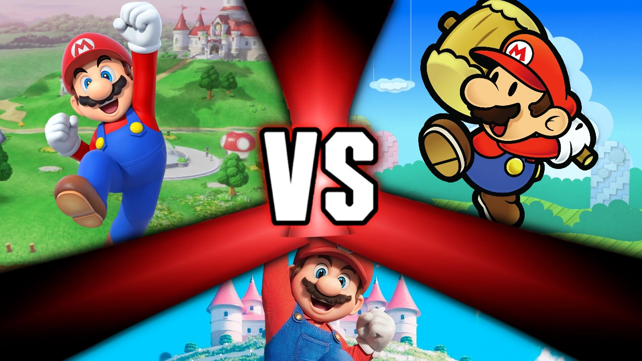 Mario vs Mario vs Mario (Main vs Paper vs Movie), Which is your ...