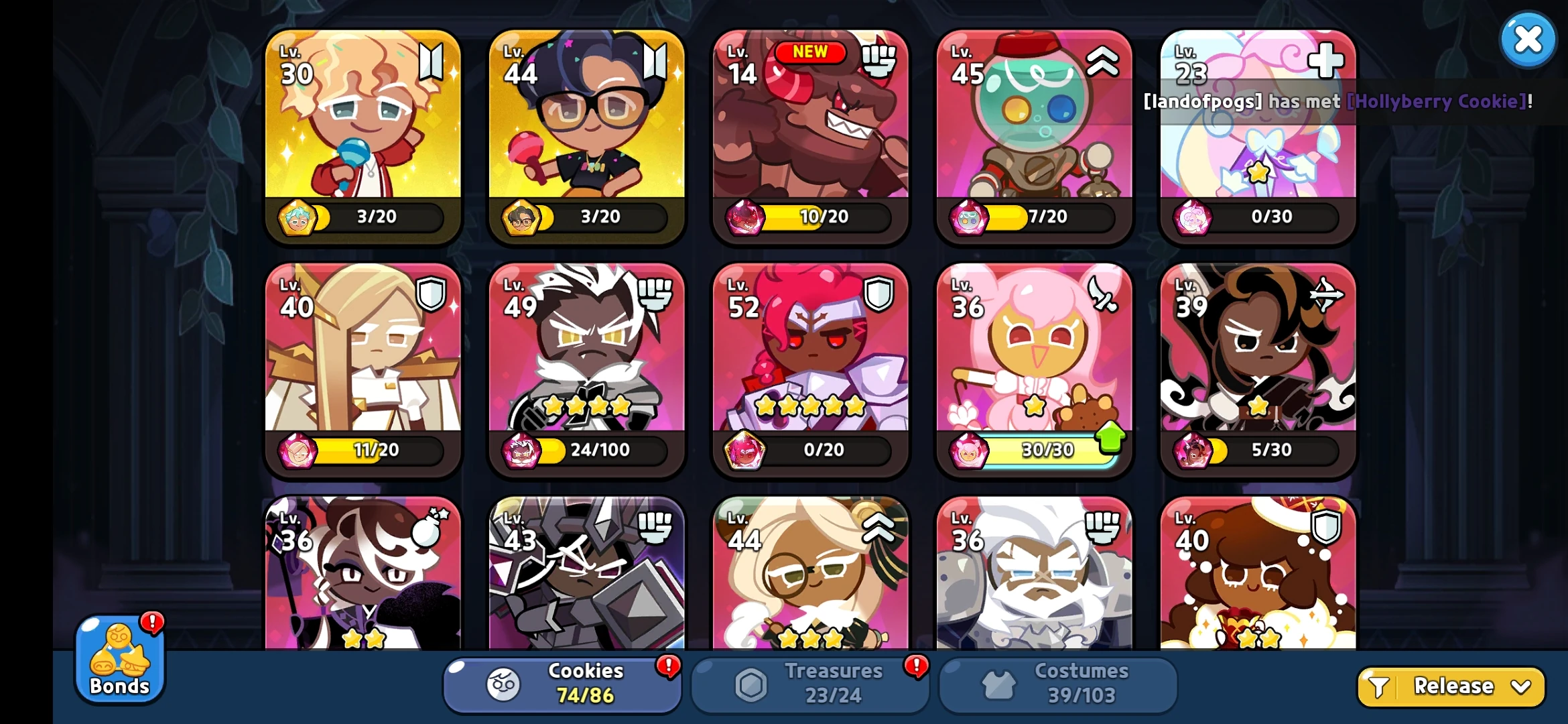 I got RM and choco werehound brute (I'm lazy to say his actual name ...