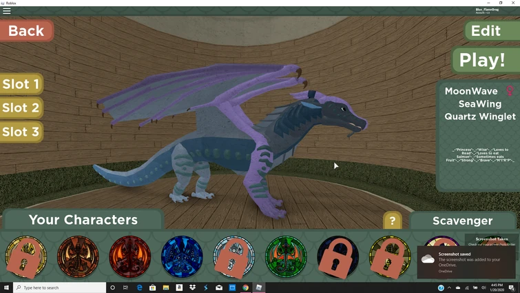 My WoF Ocs on Wings of Fire game on Roblox! | Fandom