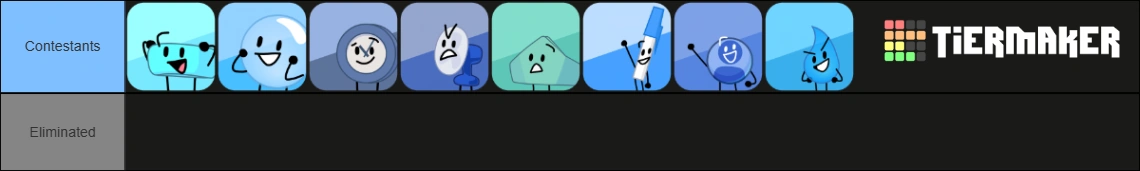 Blue BFDI Character Elimination #1 | Fandom