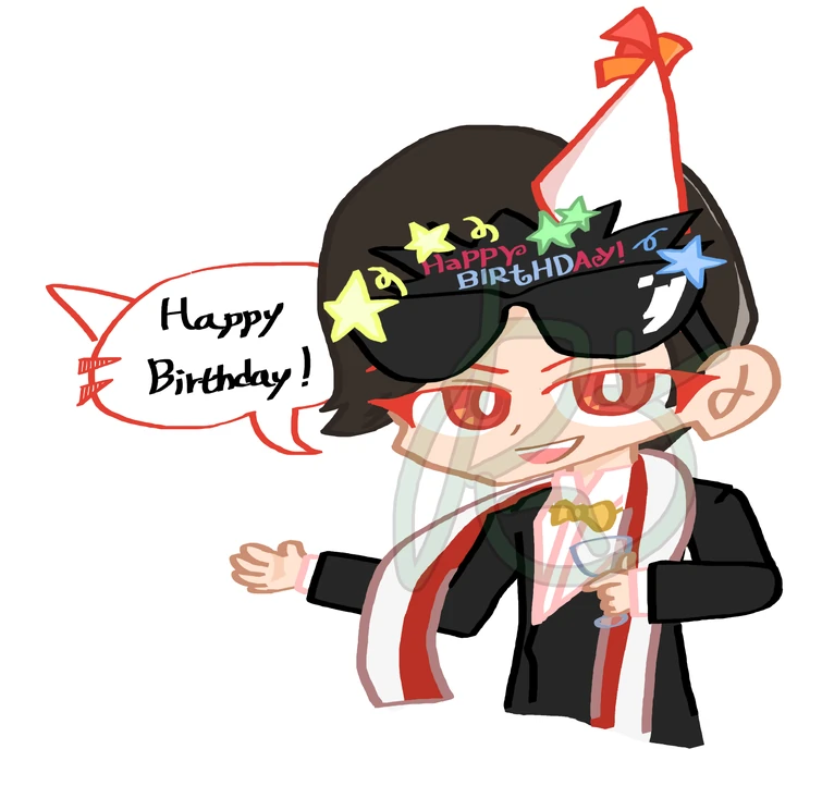 Off-topic birthday artwork | Fandom