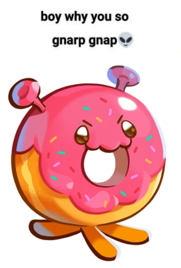 why he so gnarp gnap tho | Fandom