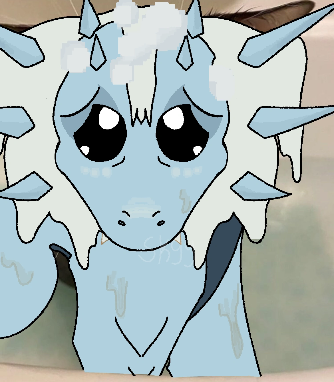 I’m so excited for season 6!! Also I drew Zym as the soggy cat meme ...