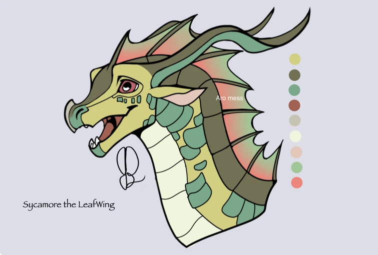 Finished a DrawesomeJulia Base fill of Sycamore the LeafWing! | Fandom