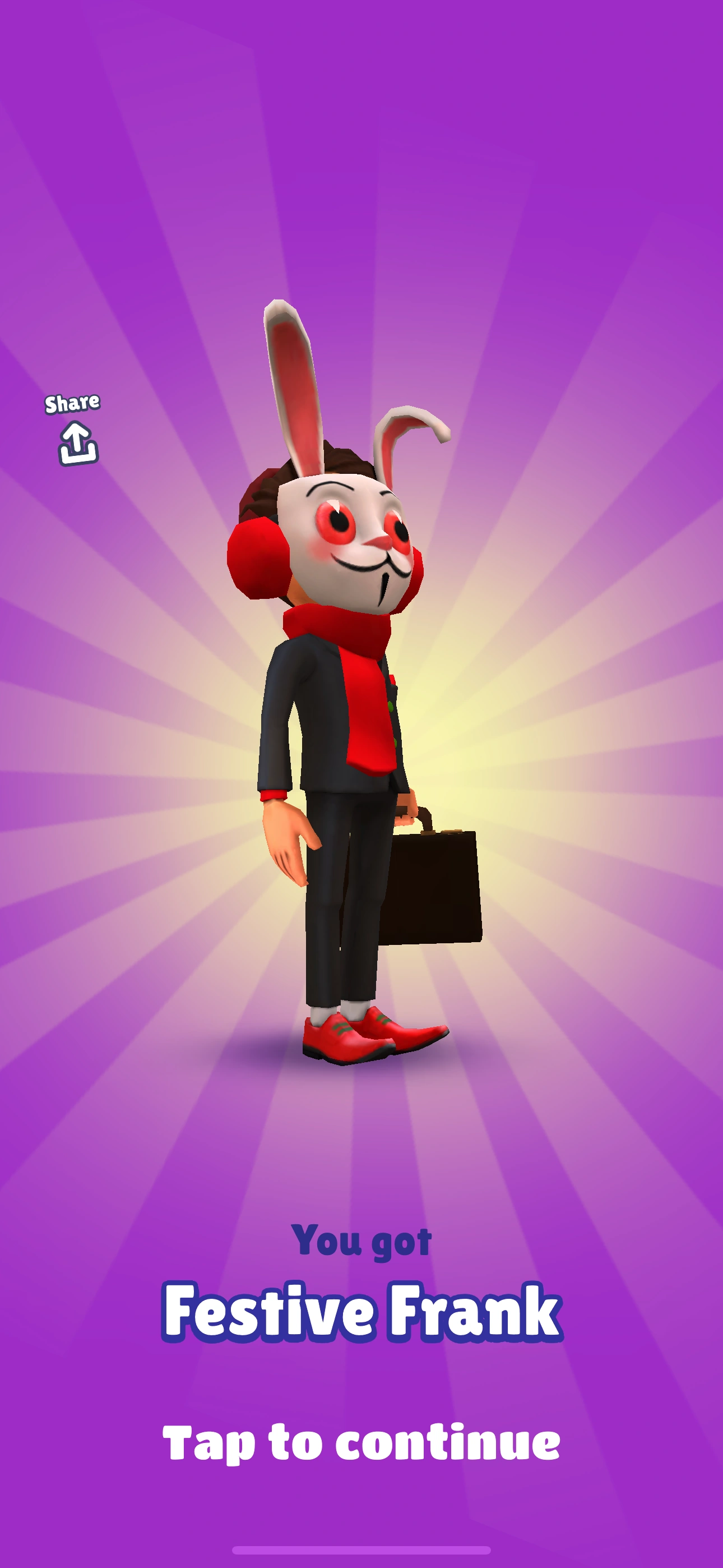 I unlocked Festive Frank | Fandom