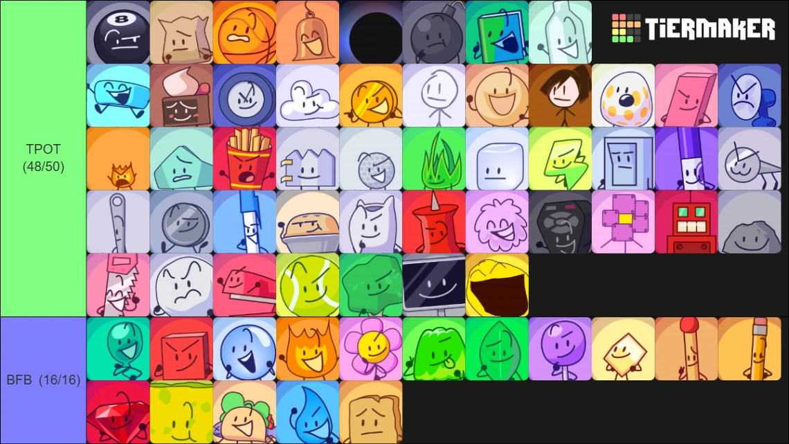 TPOT if all of the exitors escaped in BFB 16 | Fandom