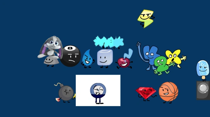 question(Super Mega BFDI poster) | Fandom